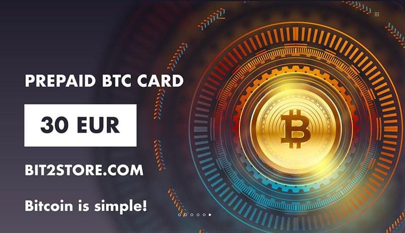 BTC €30 EUR Prepaid Card | Buy cheap on Kinguin.net