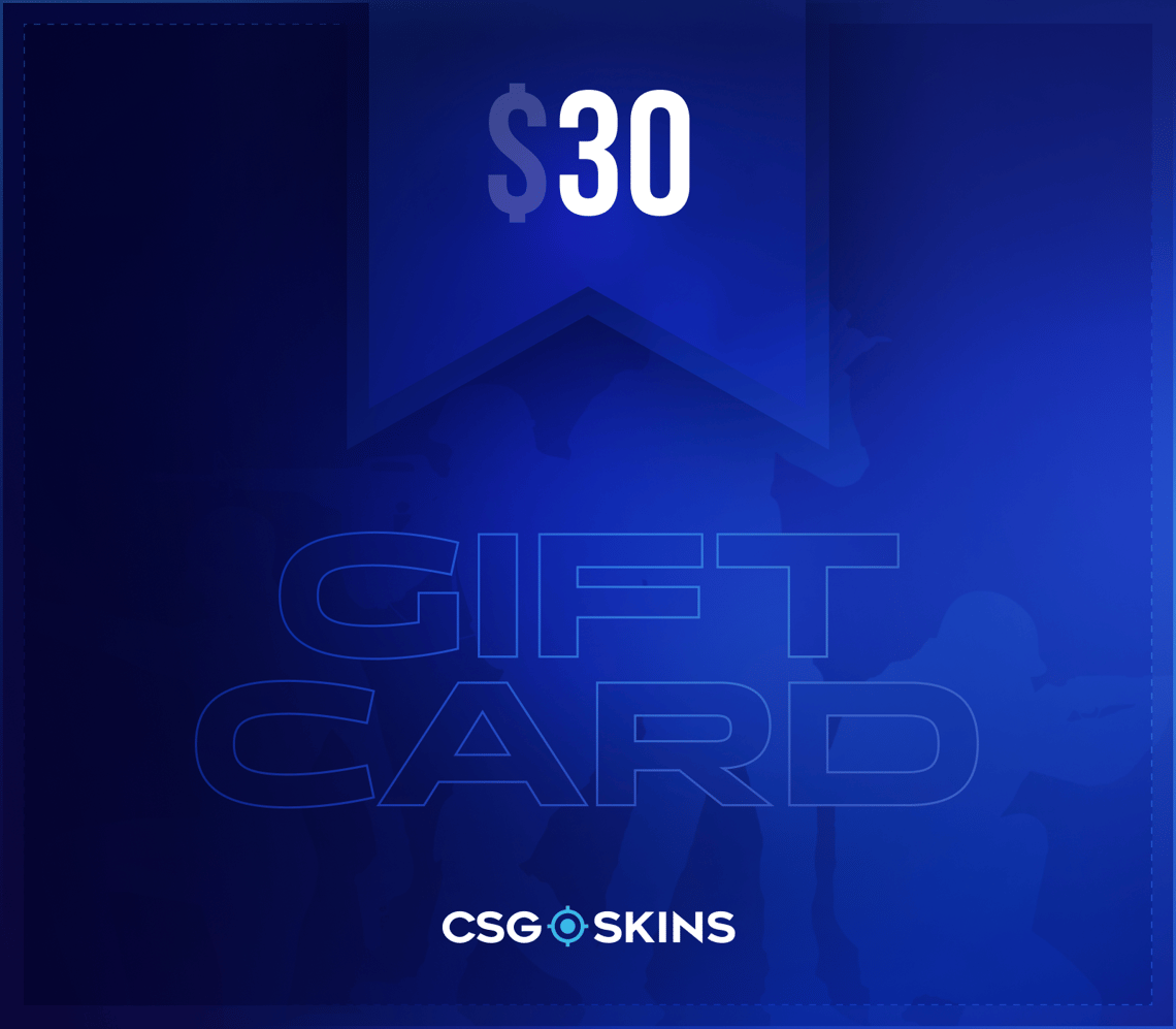 CSGO-Skins $30 Gift Card | Buy cheap on Kinguin.net