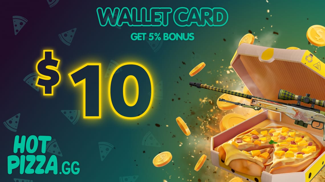 HOTPIZZA.GG $10 Gift Card | Buy cheap on Kinguin.net