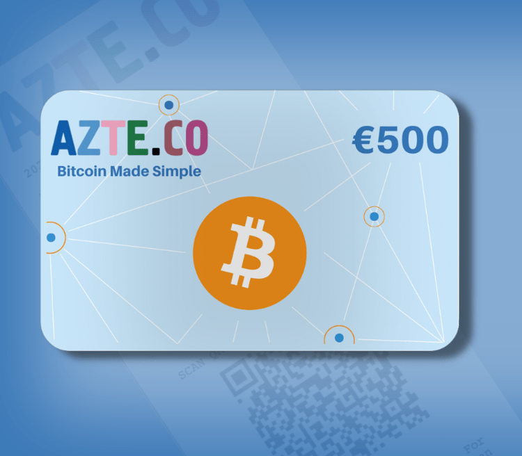 Azteco Bitcoin On-Chain €500 Voucher | Buy cheap on Kinguin.net