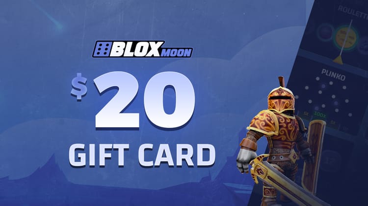 Bloxmoon $20 Gift Card | Buy cheap on Kinguin.net