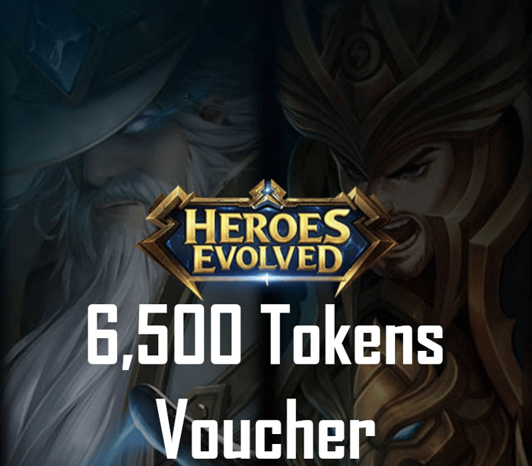 Heroes Evolved Mobile - 6,500 Tokens Voucher | Buy cheap on Kinguin.net