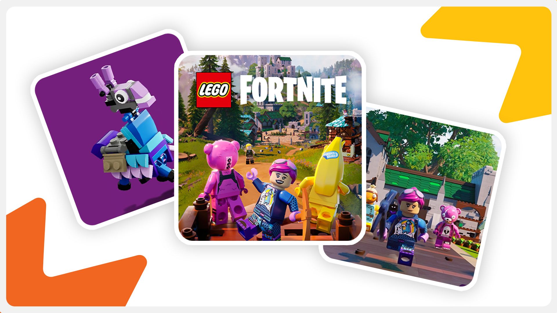 FORTNITE materialises in the world of LEGO